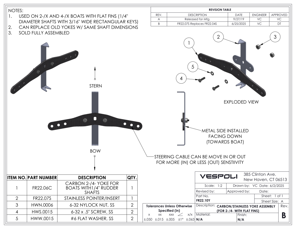 VHP Pair/Double [2-/x] Resources » VHP Series » Vespoli USA